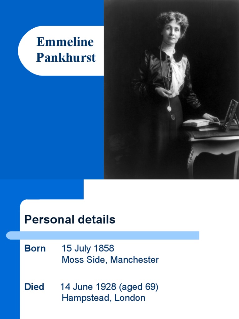 Emmeline Pankhurst: Leader of the British Suffragette Movement and Pioneer for Women's Right to ...