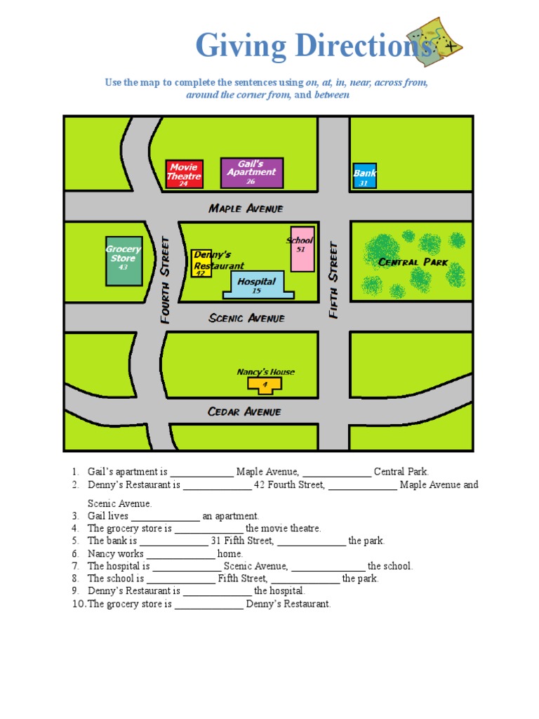 Giving Directions | PDF