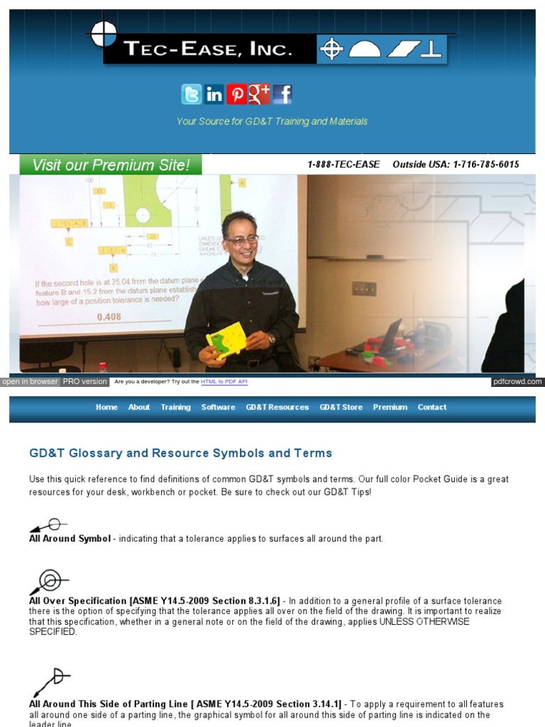 Www Tec Ease Com Gdt Terms Php Pdf Engineering Tolerance Sphere