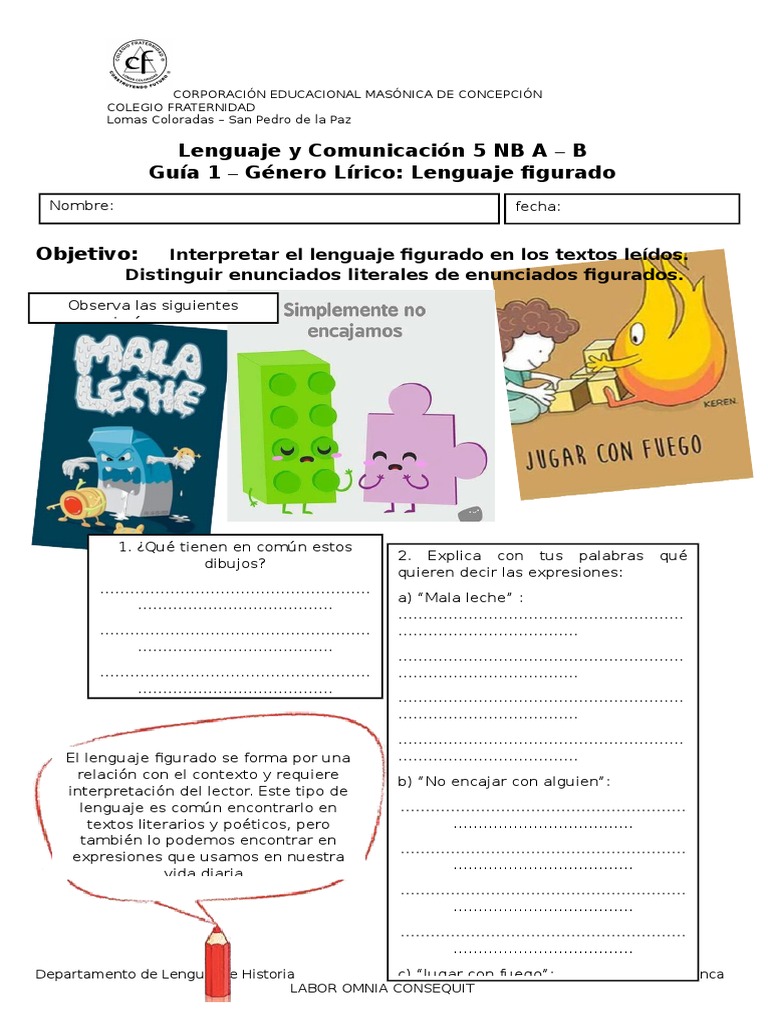 5 NB - Lenguaje Figurado | PDF