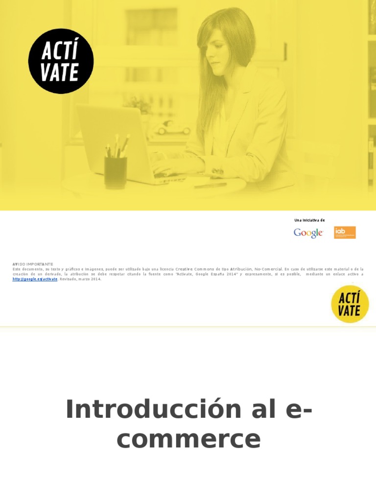 Introducción Al E-Commerce | PDF | Comercio electrónico | Comercio