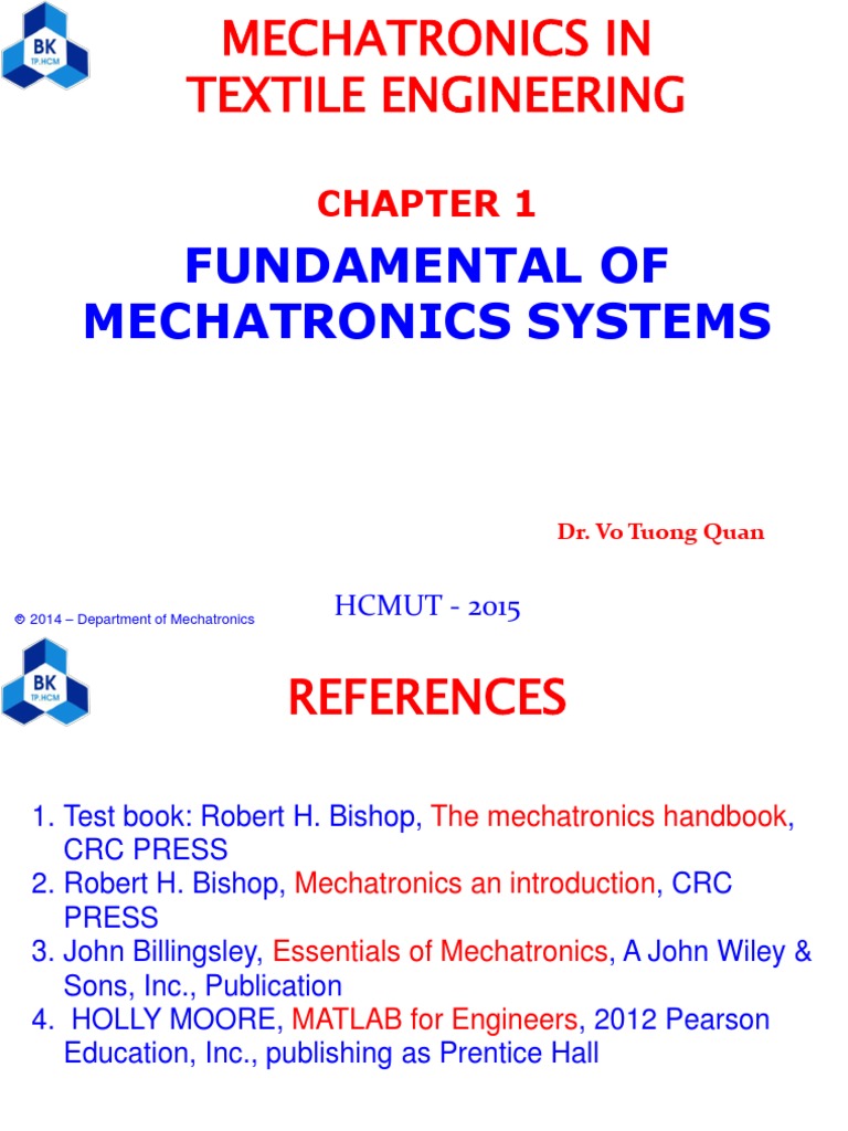 Chapter 1 - Overview of Mechatronics | PDF | Mechatronics | Computer ... Chapter 1 - Overview of Mechatronics | PDF | Mechatronics | Computer ...