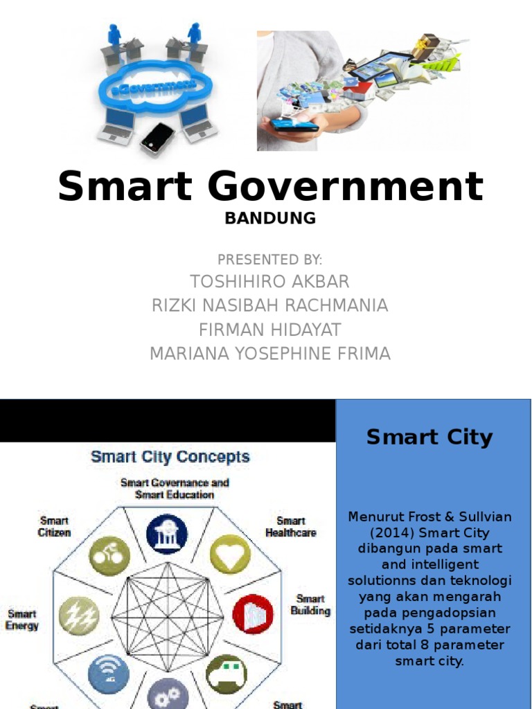Smart Government di Bandung 2023 | PDF