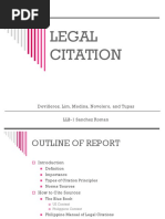 Proper Legal Citation | PDF | Citation | Supreme Courts