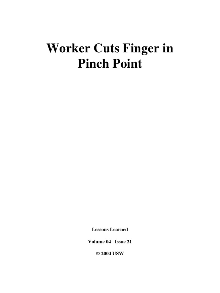 Lessons Learned 04 21 | PDF | Occupational Safety And Health | Safety