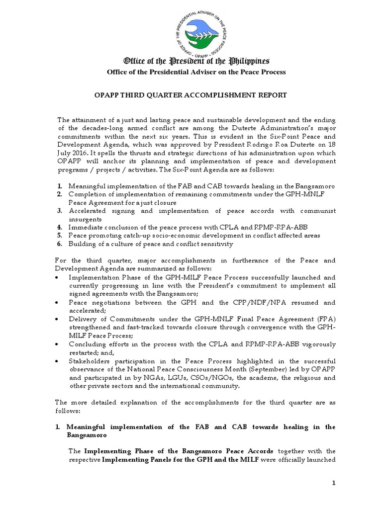 3rd Quarter Report 11.15.16 Final PDF | PDF | Social Science | Law