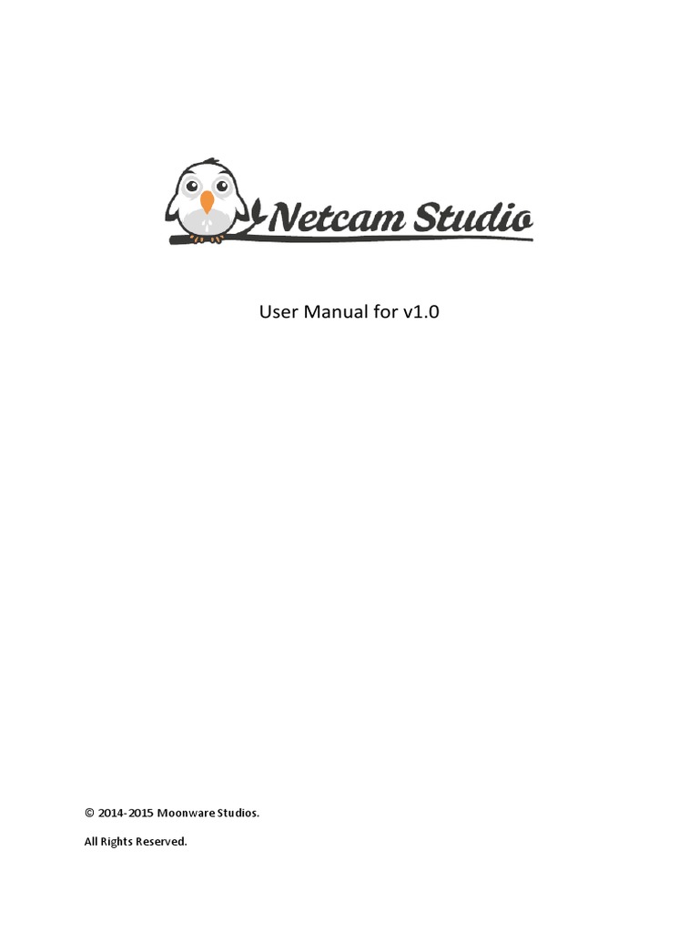 Netcam Studio - User Manual | PDF | Icon (Computing) | World Wide Web