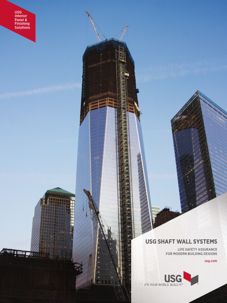 Usg Shaft Wall Systems Catalog en SA926 PDF | PDF | Drywall | Building ...