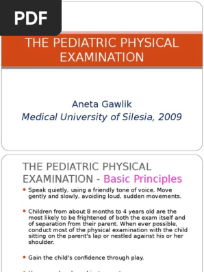 Pediatric Physical Examination