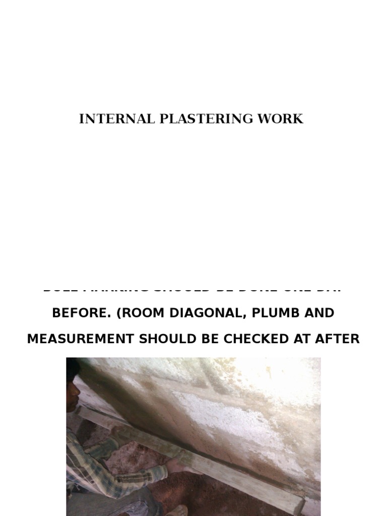 09 Plastering | PDF
