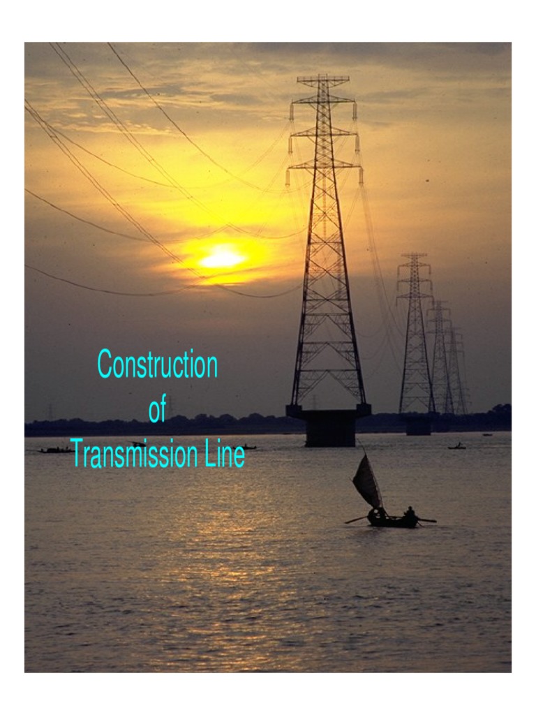 Transmission Tower Installation Process | PDF | Soil | Deep Foundation
