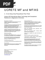 Application Guide For Ucrete: April 2018 | PDF | Concrete | Abrasive