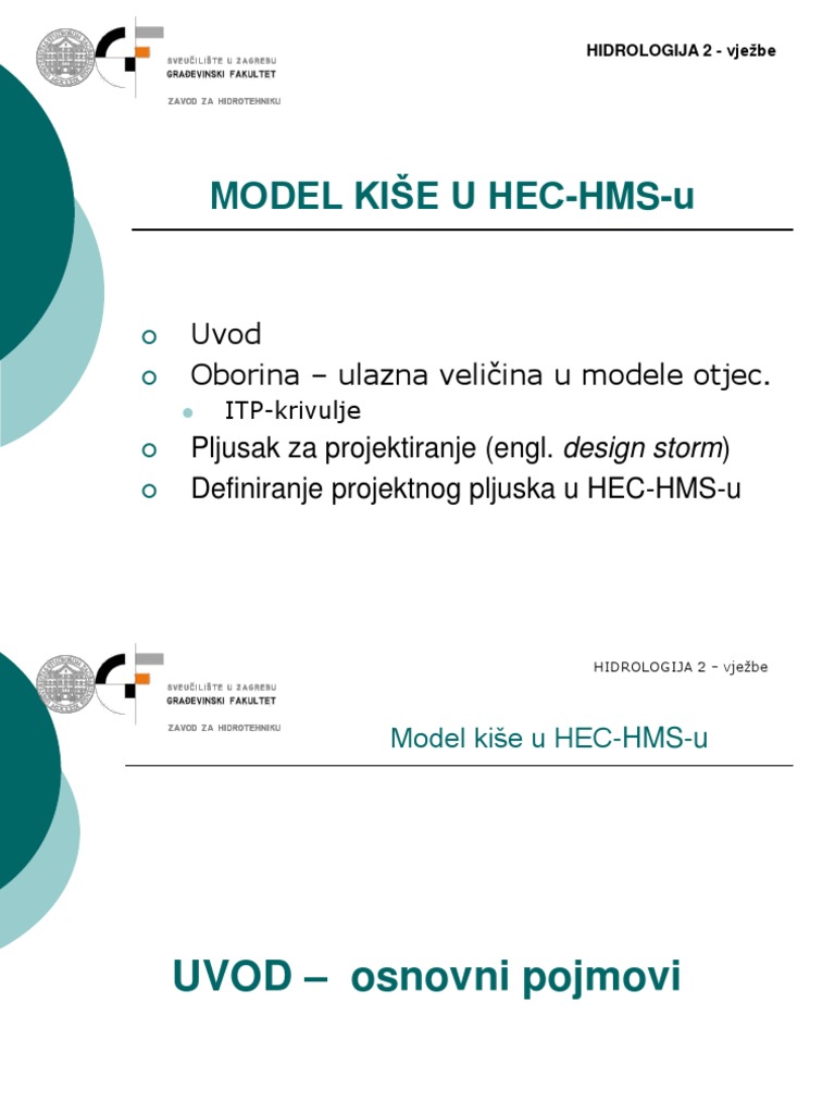 Hec Hms Model Kisa | PDF