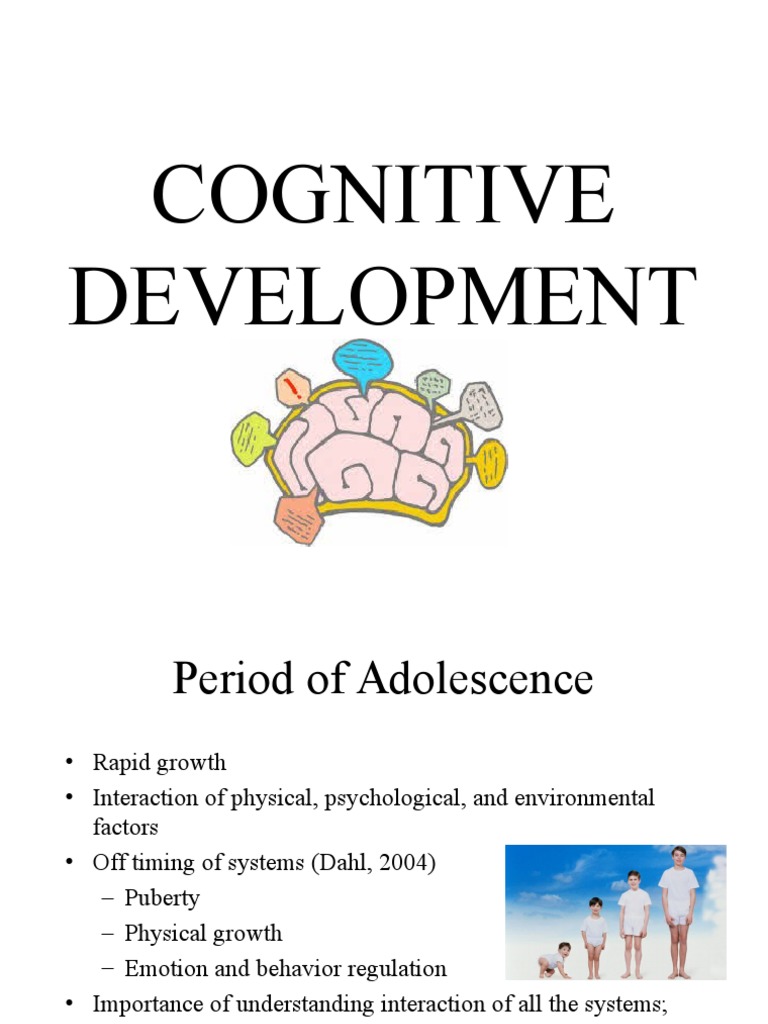 Cognitive Development | PDF | Adolescence | Memory