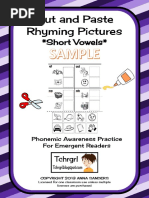 Short I Anchor Chart | PDF