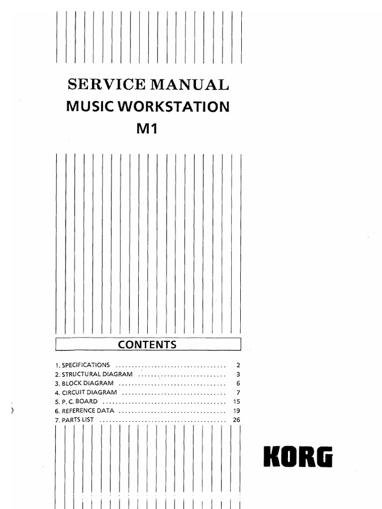 SM Korg M1 PDF | PDF