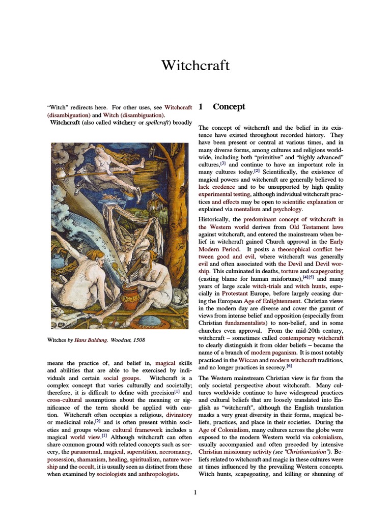 Understanding Witchcraft Practices | PDF | Wicca | Witchcraft