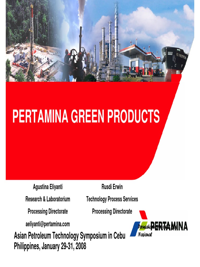 Pertamina Green Products | PDF | Biofuel | Gasoline