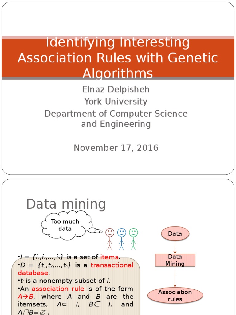 Identifying Interesting Association Rules | PDF | Theoretical Computer Science | Algorithms