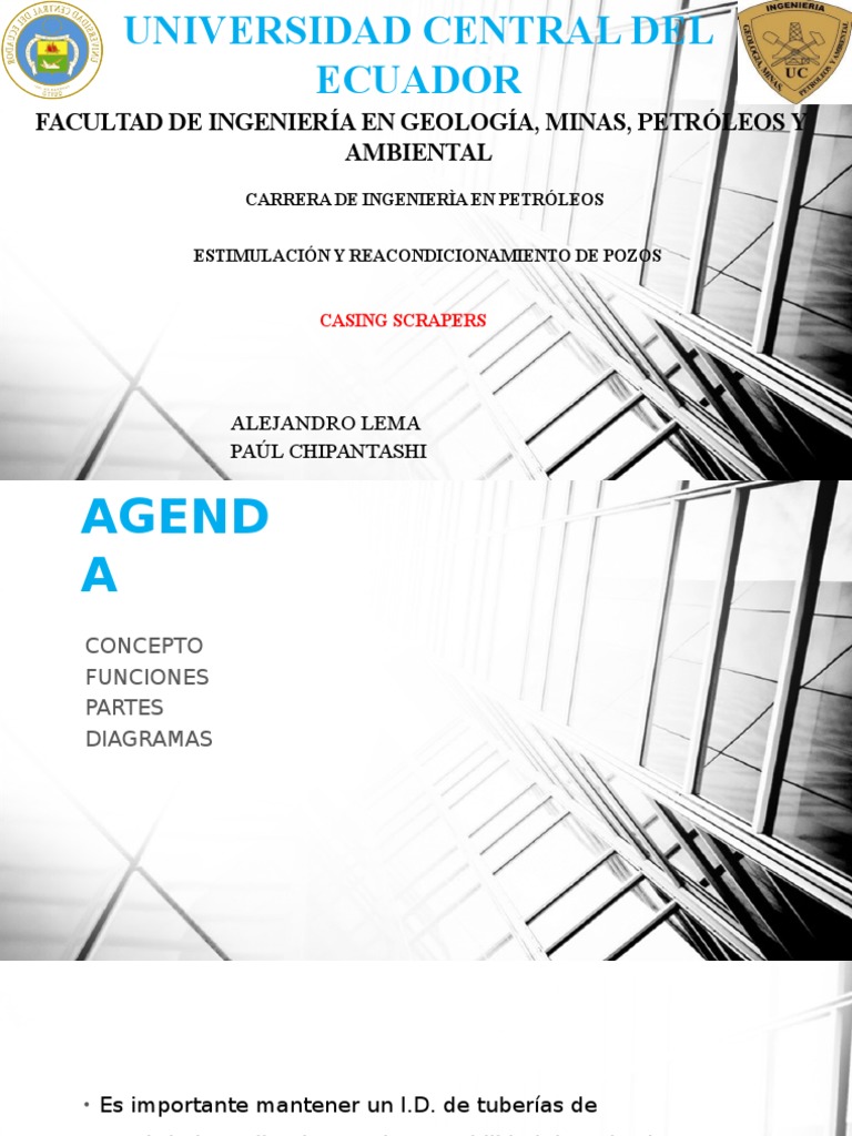 Casing Scrapers: Conceptos y Funciones | PDF