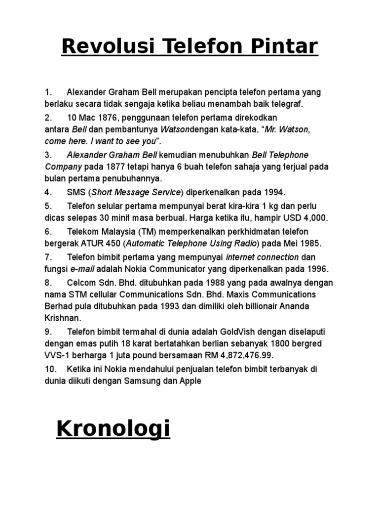 Revolusi Telefon Pintar | PDF