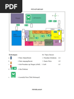 Contoh Denah Jalur Evakuasi | PDF