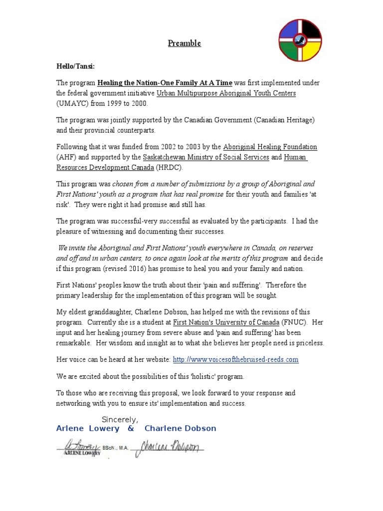 2 - Preamble | PDF | Social Science | Wellness