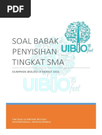 Soal Dan Jawaban Olimpide Biologi Sma 2023 | PDF | Kesehatan Holistik | Sains & Matematika