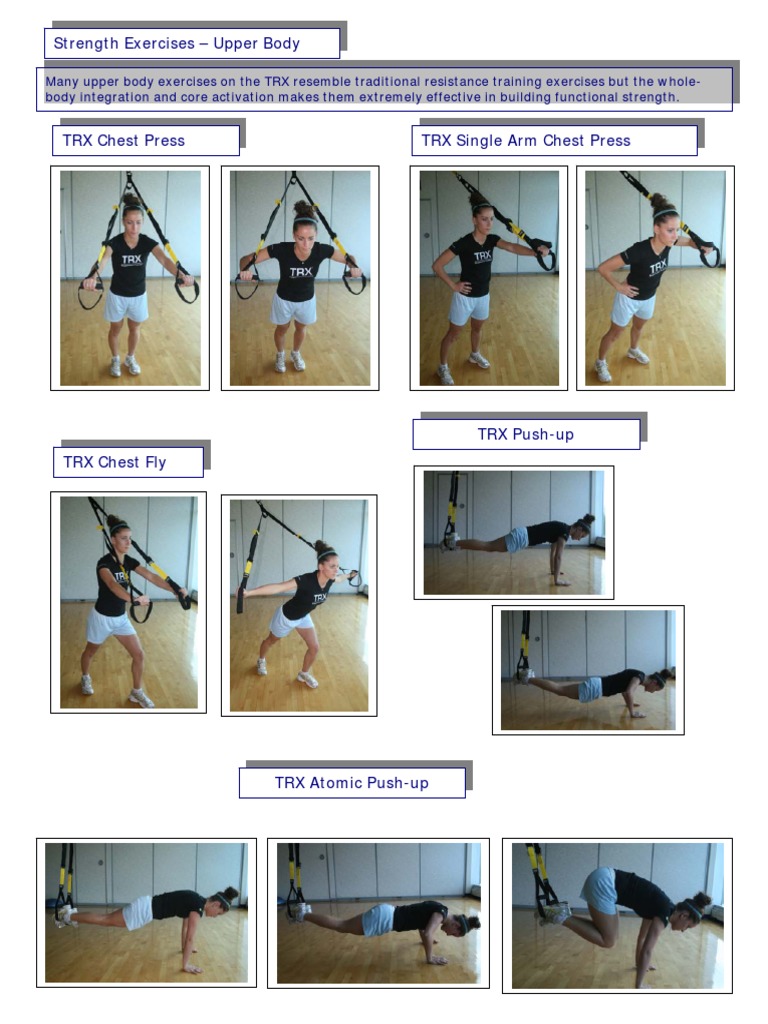 Trx Upper Body Exercises Pdf