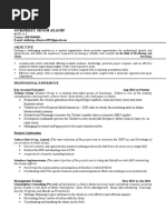 Sap SD Freshers Resume With Domain Experience | PDF | Sales | Sap Se