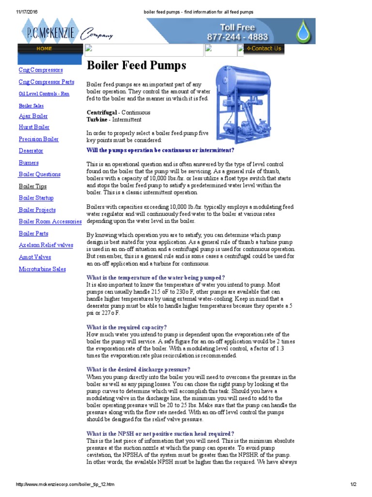 Boiler Feed Pumps: CNG Compressors CNG Compressor Parts | PDF ...