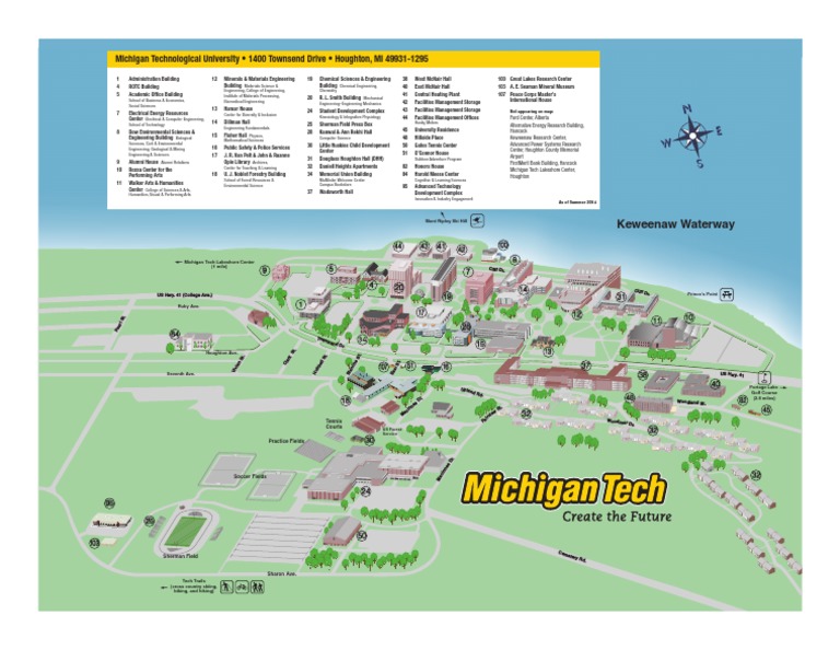 Michigan Technological University - 1400 Townsend Drive - Houghton, MI ...