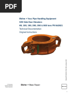 Rotary Slips Maintenance Guide | PDF | Pipe (Fluid Conveyance) | Elevator
