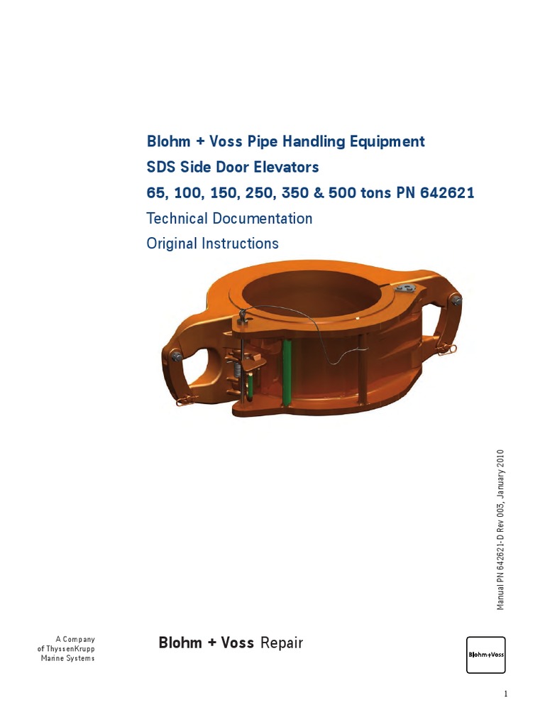 BV Elevator Links Manual | PDF | Elevator | Screw