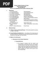 Rite of Commissioning For New Lay Liturgical Ministers (MLC, EMHC ...