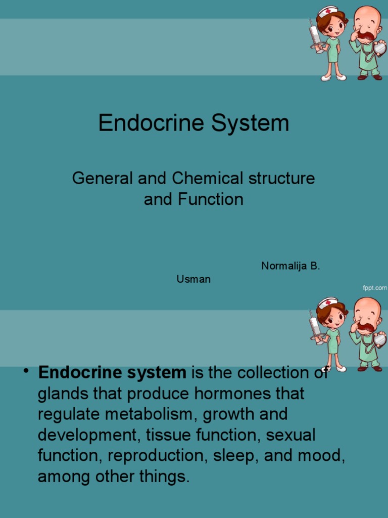 Endocrine System: General and Chemical Structure and Function | PDF