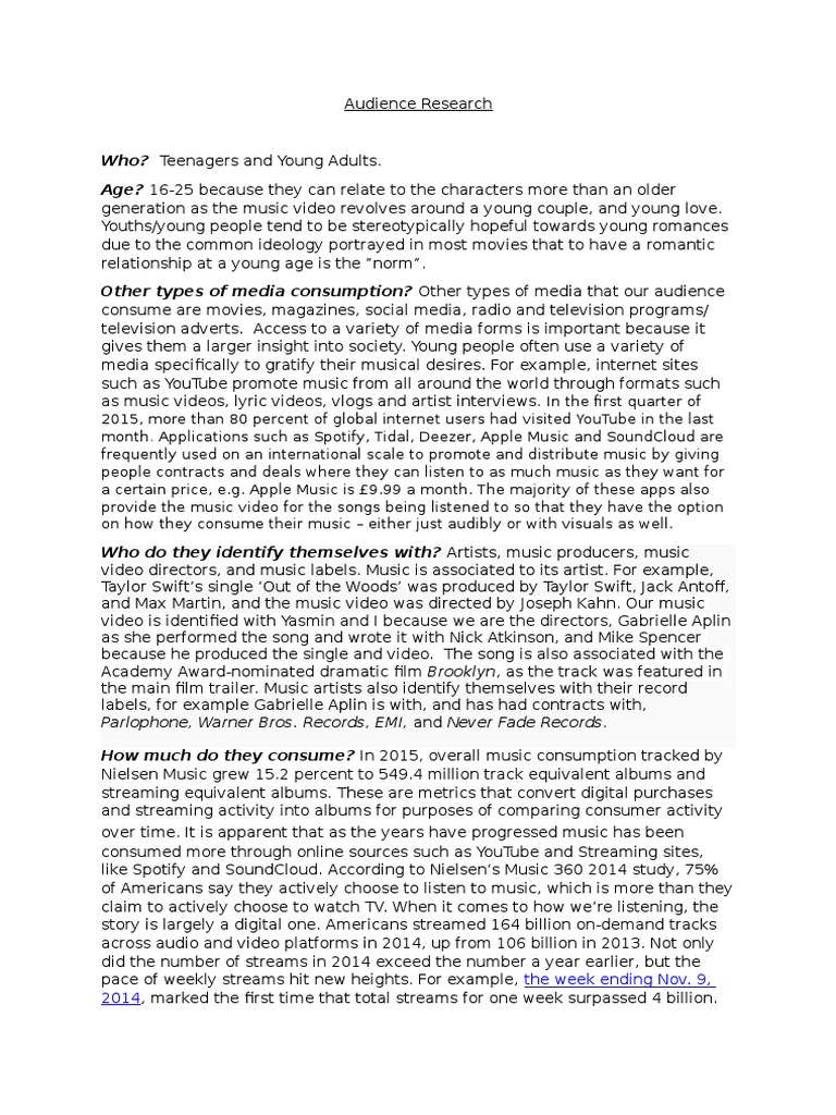 Audience Research | PDF | Audience | Mass Media