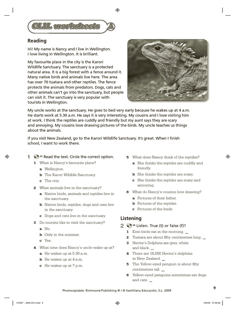 CLIL Worksheets CLIL Worksheets CLIL Worksheets CLIL Worksheets | PDF ...