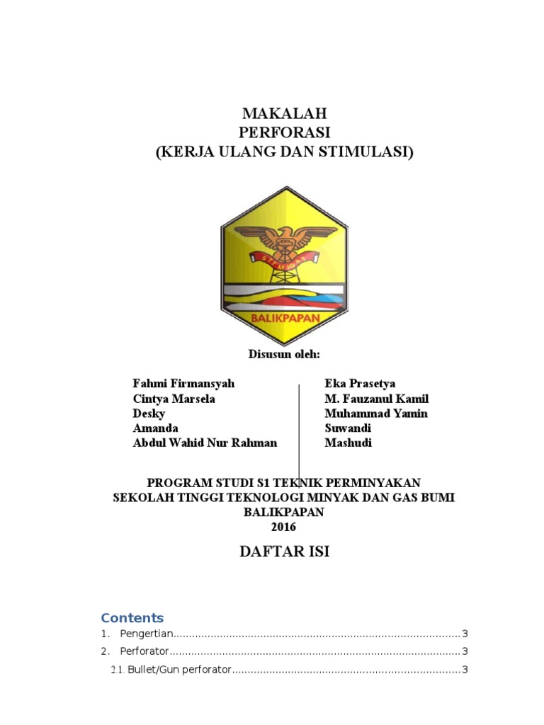 Pengertian dan Teknik Perforator | PDF | Griya & Taman | Teknologi ...
