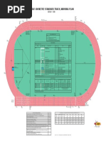 IAAF 400M Standard Track | PDF | Track And Field | Lane