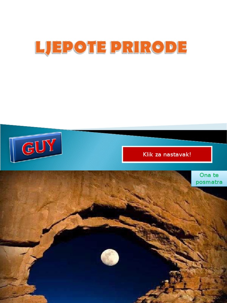 Prezentacija Priroda Je Lijepa