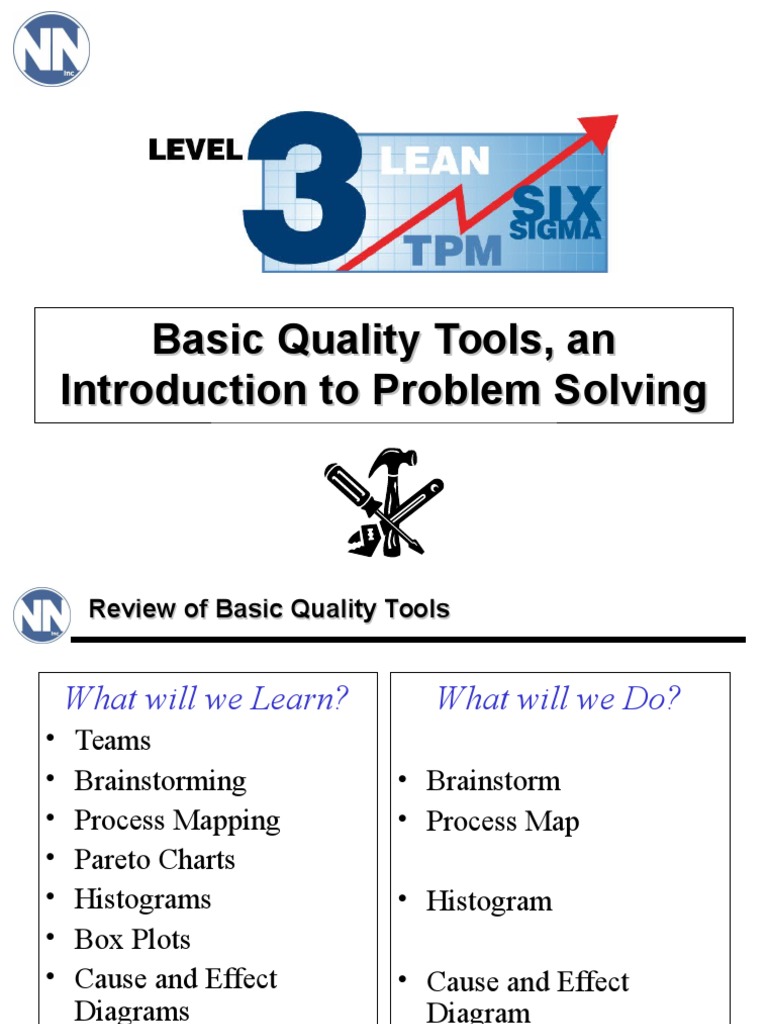 Basic Quality Tools, An Introduction To Problem Solving | PDF | Histogram | Causality