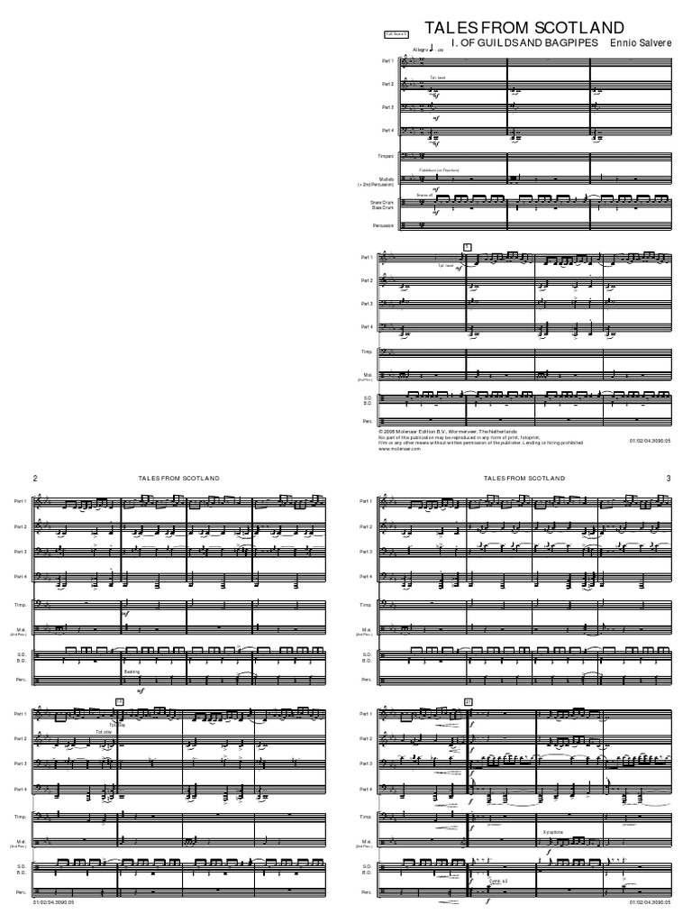 Tales From Scotland - Decrypted | PDF | Marching Bands | Music