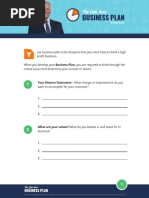 Brian Tracy Goal Setting Template | PDF | Goal | Behavior Modification