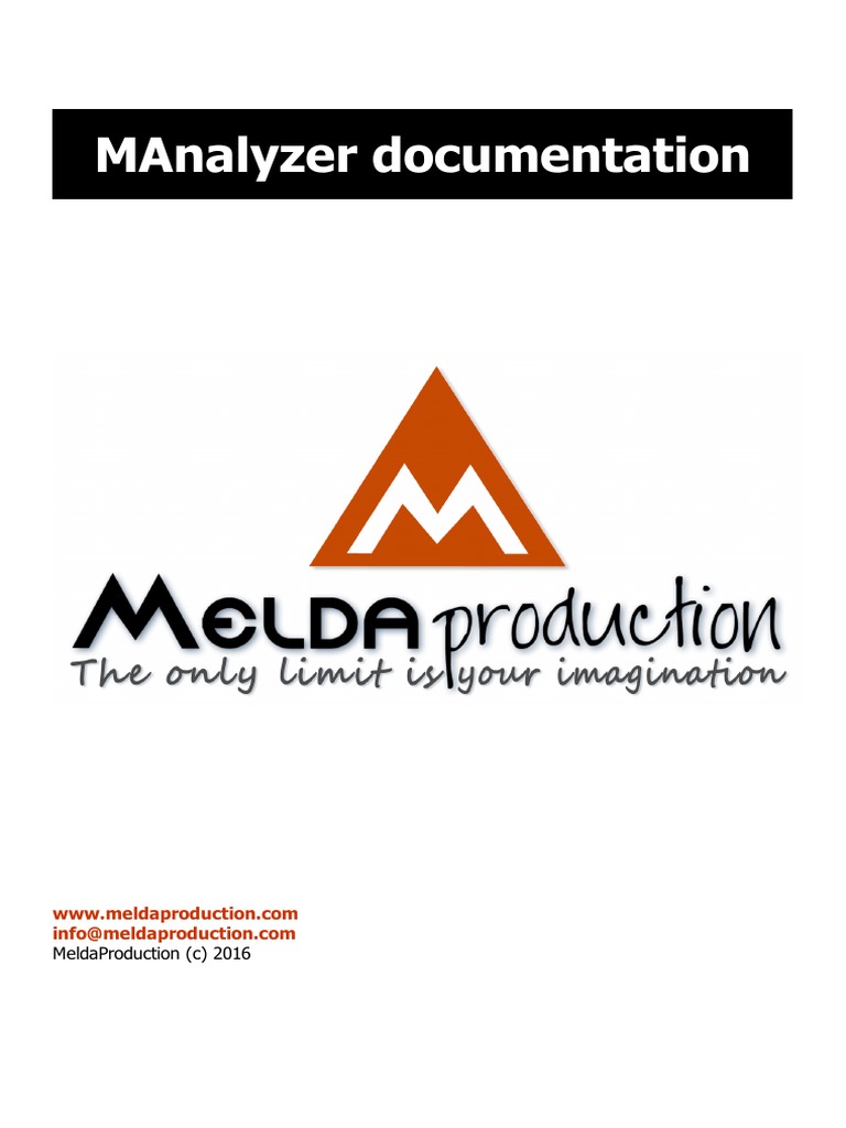 Manalyzer Documentation: Meldaproduction (C) 2016 | PDF | Graphics ...