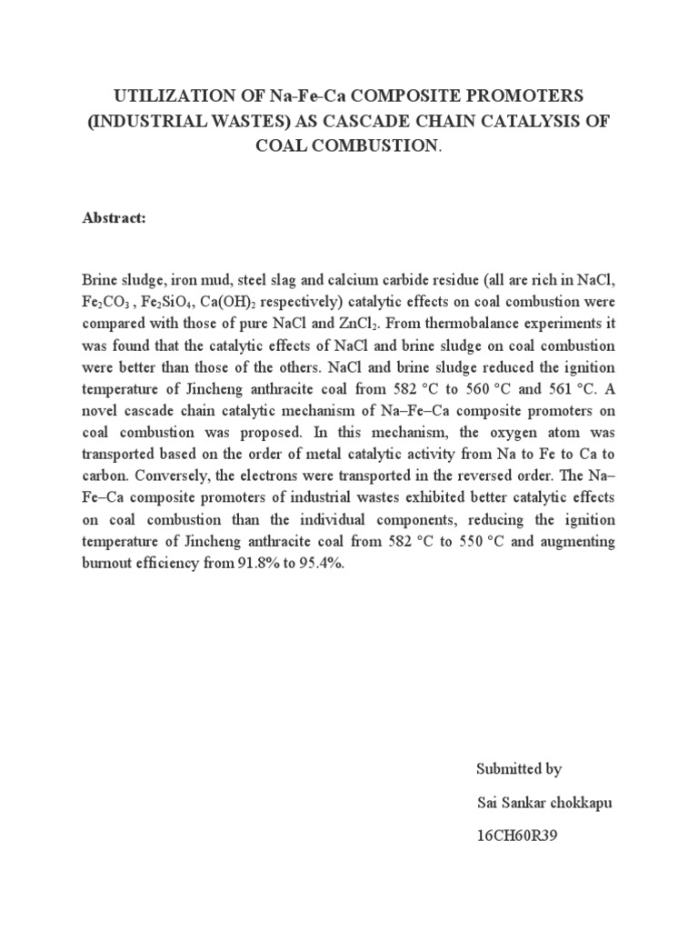 Ss Brine Sludge | PDF