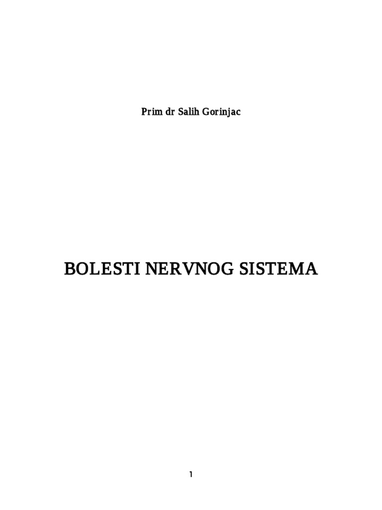 Skripta Neurologija 3 Raz | PDF