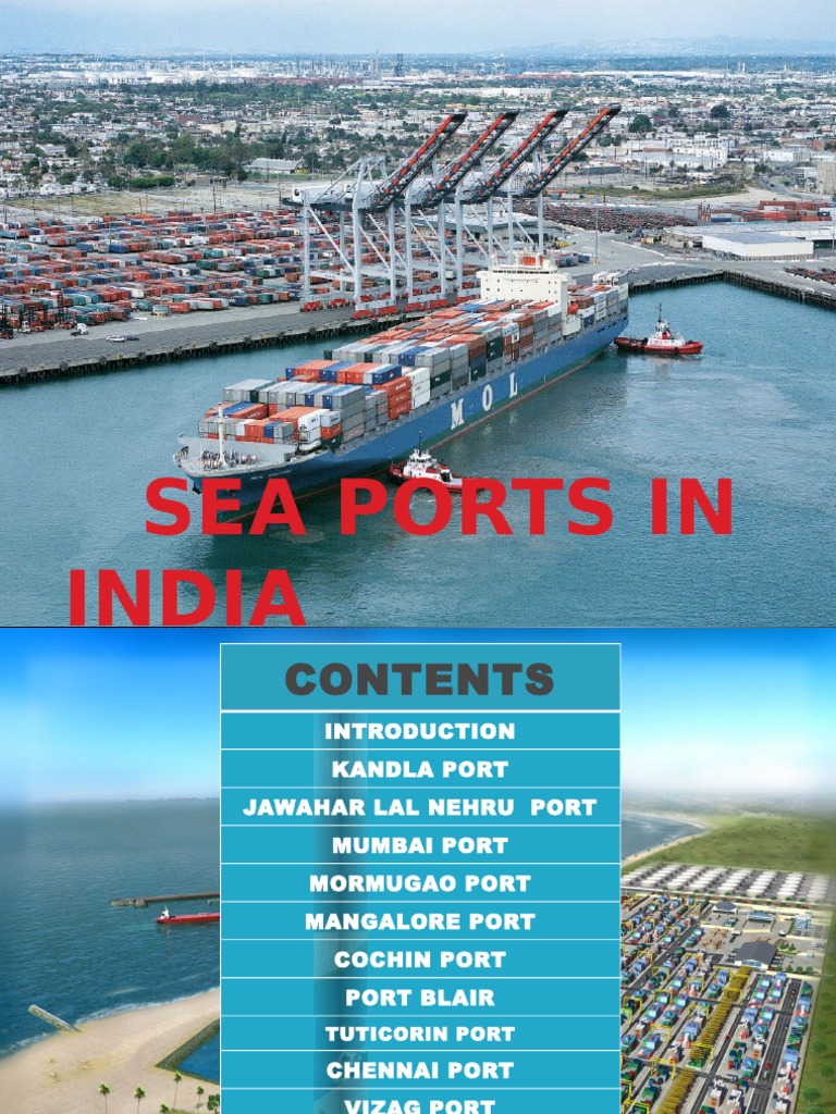 The SEA Ports in India | PDF | Port | Kolkata