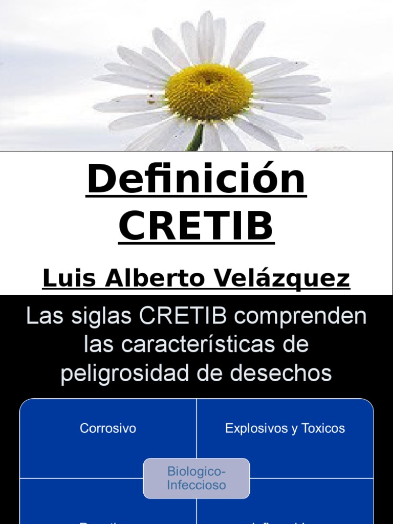 Exposicion Cretib | PDF | Residuos | Materiales