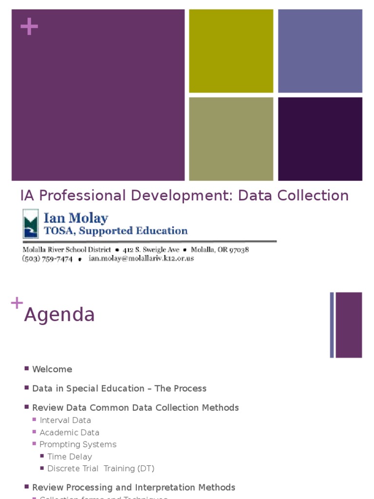 Special Education Data Collection Guide | PDF | Level Of Measurement ...